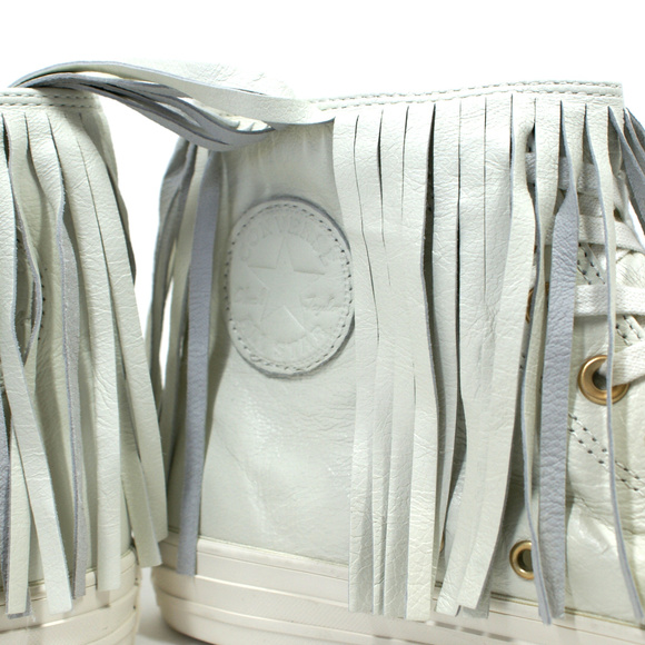 Converse | Shoes | Converse Fringe Mocassin Sneakers Zipper Back | Poshmark